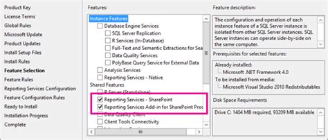 install the first report server in sharepoint mode