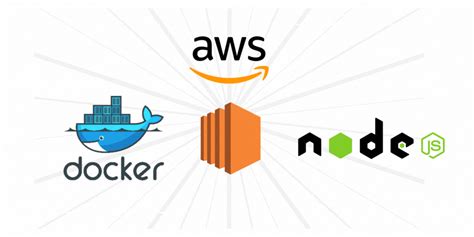 aws ec2 node js server deployment as a dockerized container