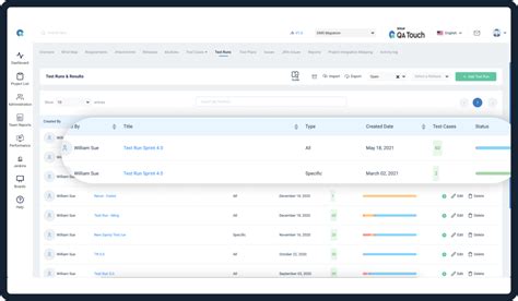 end to end test management tool software test management tool qa touch