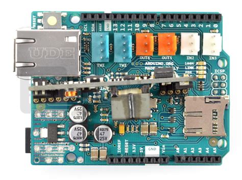 arduino ethernet shield 2 withmicrosd reader botland robotic shop