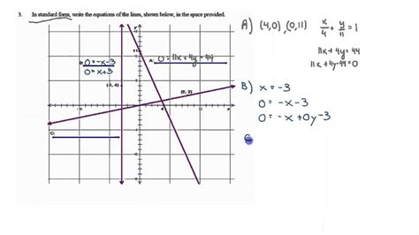 Linear Relationships Graph To Equations Example Youtube