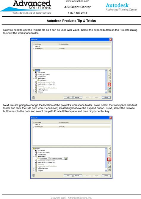 connecting the dots inventor to vault 112408