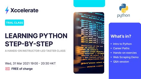 learning python step by step free event hsbc visiongo
