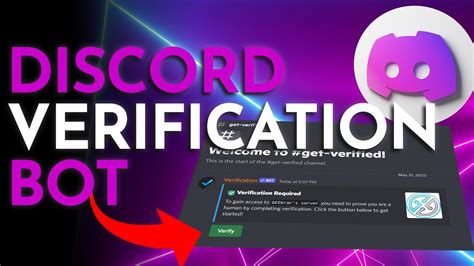 free verification bot discord 2022 youtube