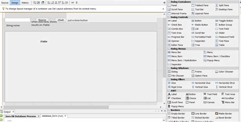 java open a new jtable on button click stack overflow