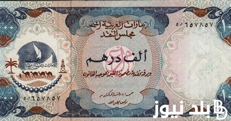 عملة الامارات بكام؟ 1000 درهم إماراتي كم جنيه مصري سوق سوداء؟ تعرف