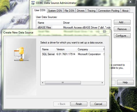 microsoft access accdb odbc driver