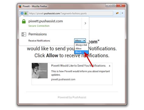 How To Disable Push Notifications From Ssl Sites In Firefox