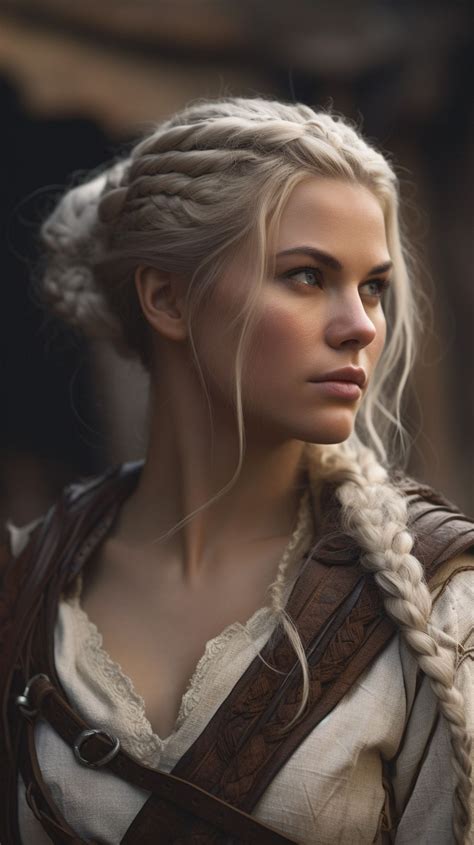 Beautiful Viking Woman Fantasy Inspiration Character Inspiration
