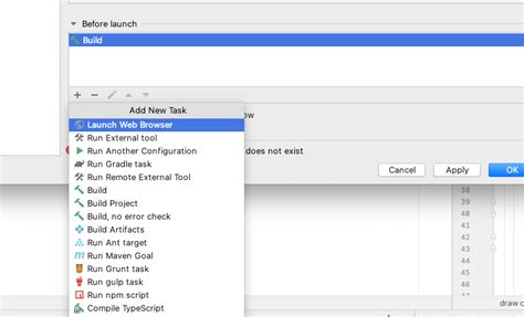 ssh tunneling before launching rails app ides support intellij