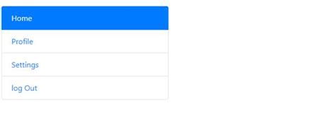 tablist in bootstrap 4