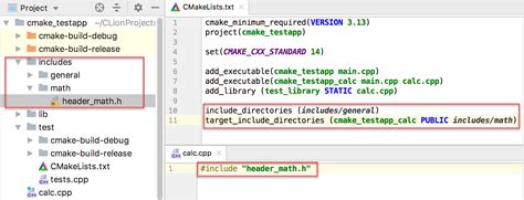 quick cmake tutorial help clion