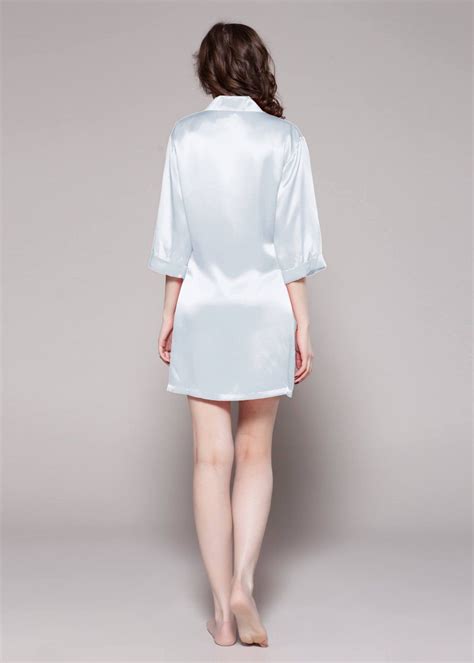 22 Momme Classic Silk Nightshirt Night Shirt Silk Types Of Sleeves