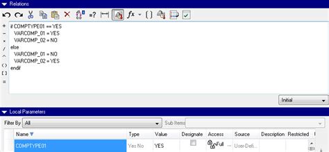 solved proengineer wf4 control flexibility on higher le ptc