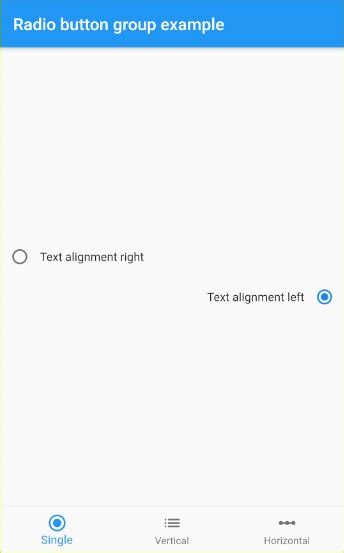github tercyostorck group radio button flutter librity to create
