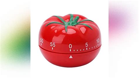 1 pack 60 minutes kitchen timer pomodoro timers tomato shaped no