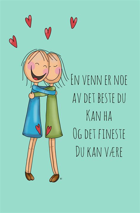 Gratulasjonskort Venn Lykketegning IllustratØr