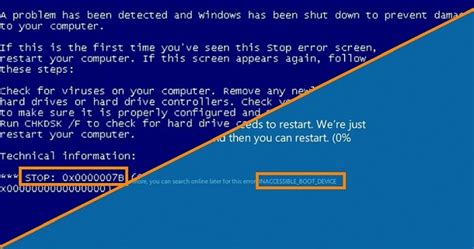how to fix inaccessible boot device stop 0x0000007b deskdecode