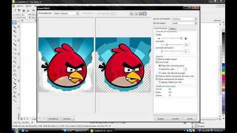 vectorizacion en coreldraw x5 youtube