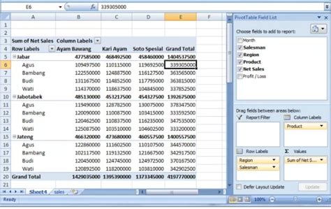 cara membuat pivot chart di excel 2016 hongkoong