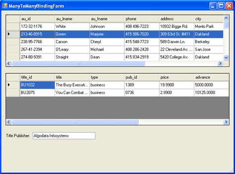 tackle complex data binding with windows forms 2 0