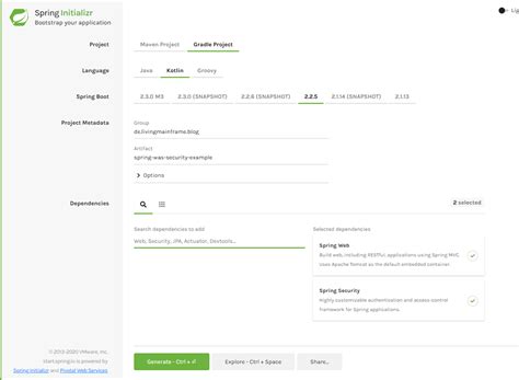 racf authentification for spring boot rest services