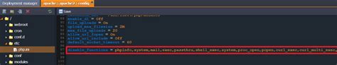 phpi security settings jelastic dev docs