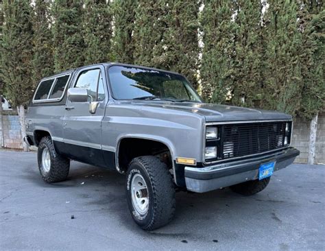 1986 Chevrolet Blazer K5 Silverado 4x4 [rust Free] 4x4s For Sale