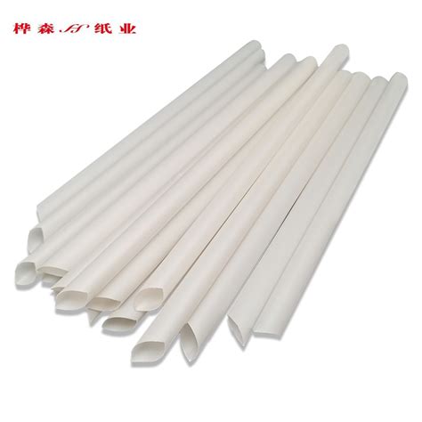 Biodegradable Paper Straws Individually Wrapped Eco Pla Disposable