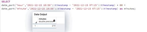 postgresql date difference examples sql server guides