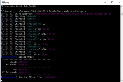 gulp 4 browsersync reload stack overflow