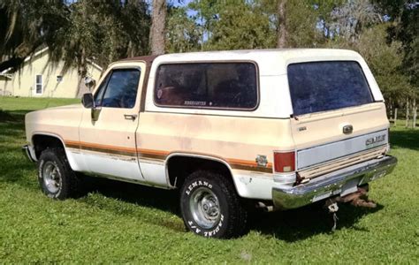 1986 Chevrolet K5 Blazer Silverado Sport Utility 2 Door 5 7l Classic