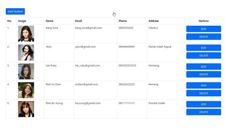 Create Read Update Delete Crud With Mysqli Procedural Php
