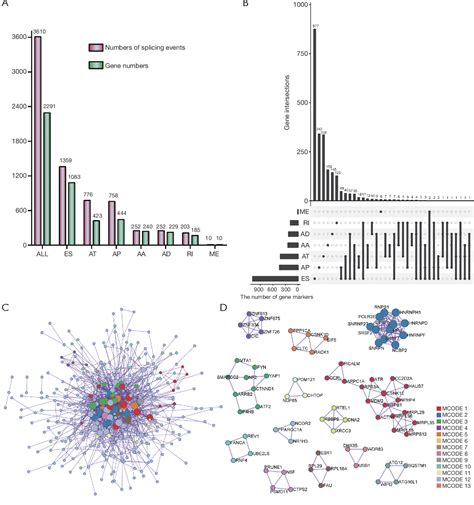 Figure 1 From Genome Wide Profiling Of Prognosis Related Alternative
