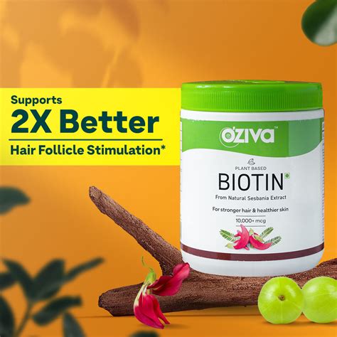 Oziva Stronger And Thicker Hair Routine Vitamin E Capsules Plant