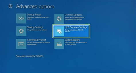 how to enter bios windows 10