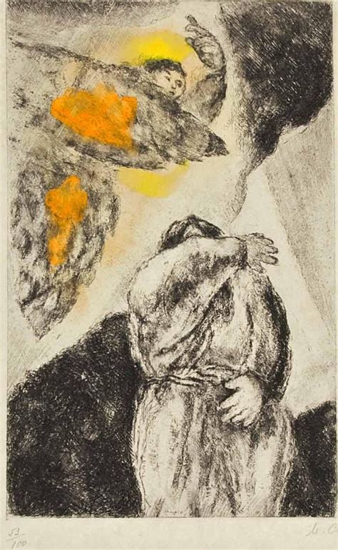 The Vision Of Elijah By Marc Chagall Arte Figurativo Expresionismo