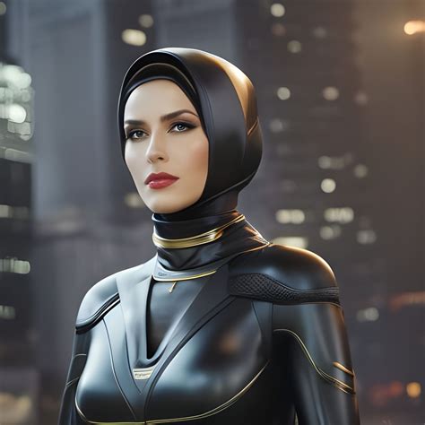Futuristic Hijab Ai Generated Artwork Nightcafe Creator
