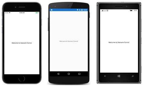 xamarin forms 命名空间 microsoft learn