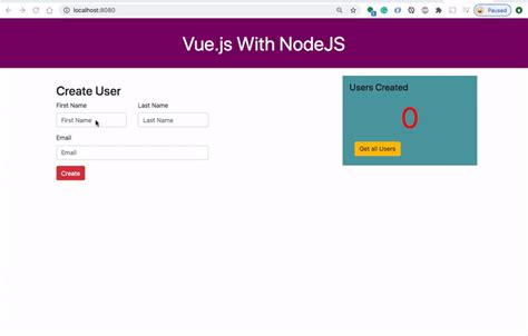 how to run a vue js app as a container on gcp vm by
