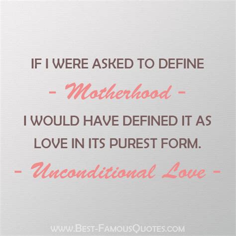 20 Beautiful Mothers Unconditional Love Quotes