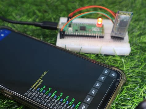 how to use hc 05 bluetooth with raspberry pi pico using micropython 8