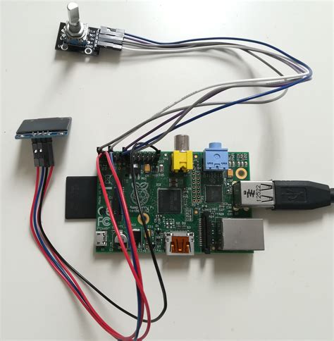 rotary encoder with raspberry pi using python oled menu interface hot