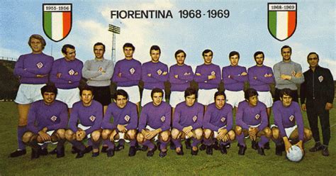 Fiorentina Campione Ditalia 196869 Reti Presenze E Marcatori