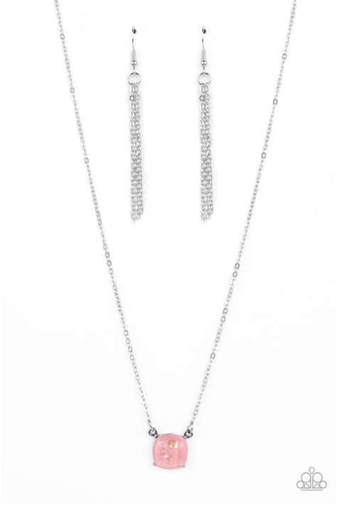 Coral Coasts Pink Necklace Paparazzi Accessories Bedazzle Me