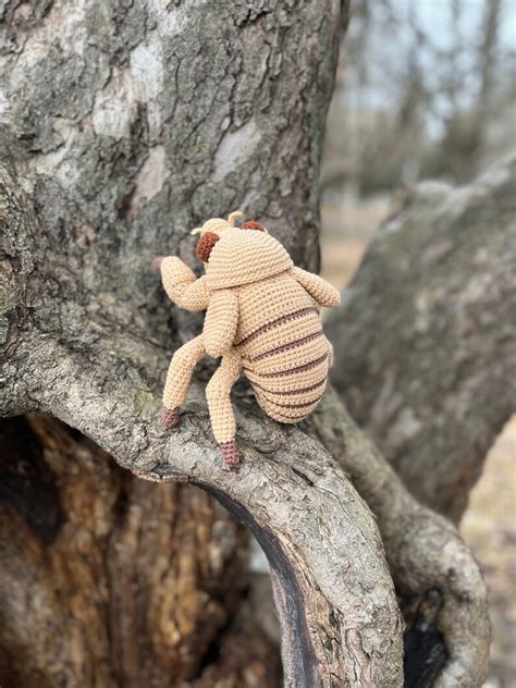 Cicada Nymph Crochet Pattern Amigurumi Cicada Nymph Tutorial Etsy