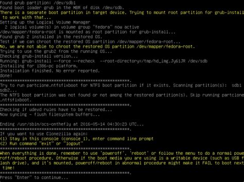 how to backup or clone a disk in linux by using clonezilla unixmen