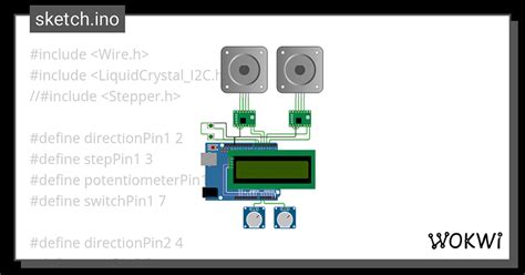 Help With 2 Steppermotors Controlled By Potentiometers Programming