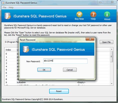 sql server 2012 2014 sa password reset on locked windows server 2012