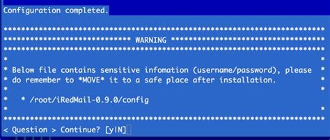 running your own open source email server
